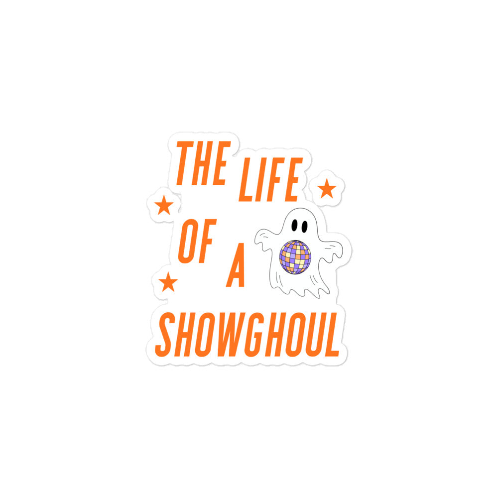 Life Of A Showgirl Halloween Sticker Ghost Taylor Swift Oct 3 Party ...